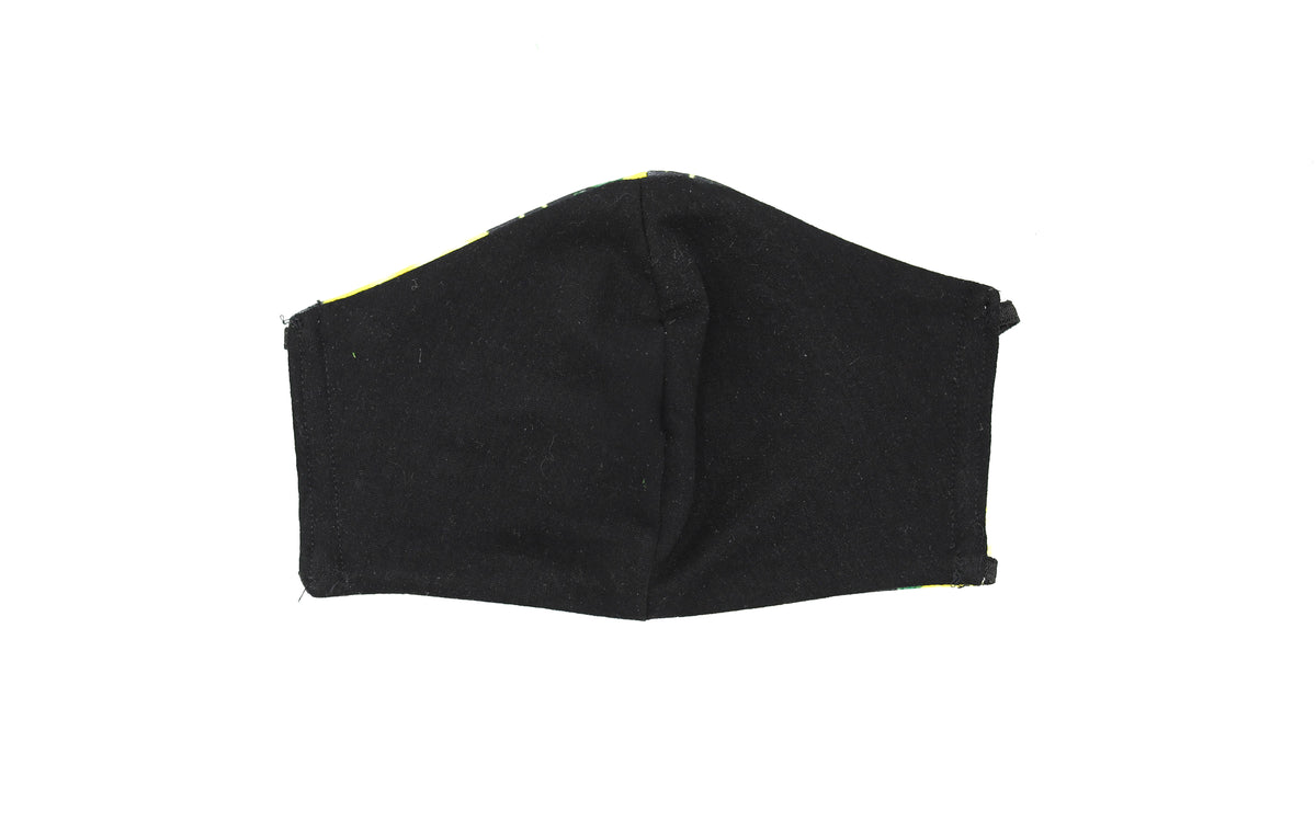 Red Rose Face Mask (Black Background) – Bloomlala