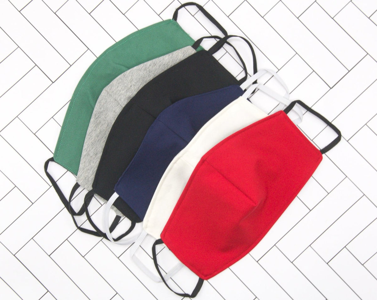 Solid Colored Face Masks – Bloomlala