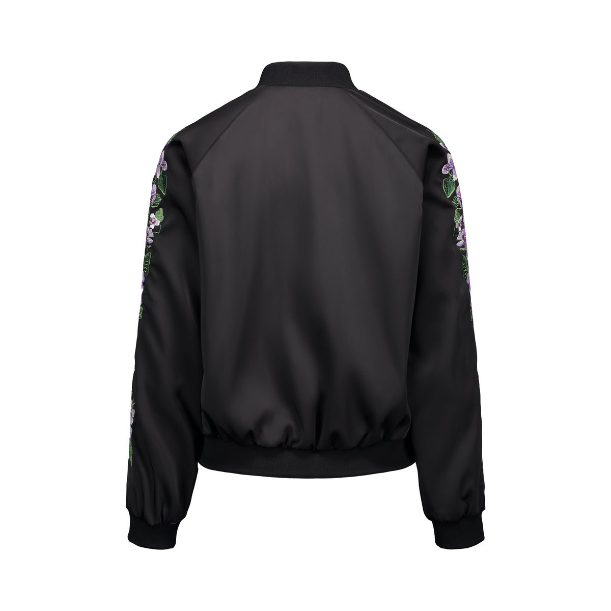 White Violet Bomber Jacket – Bloomlala